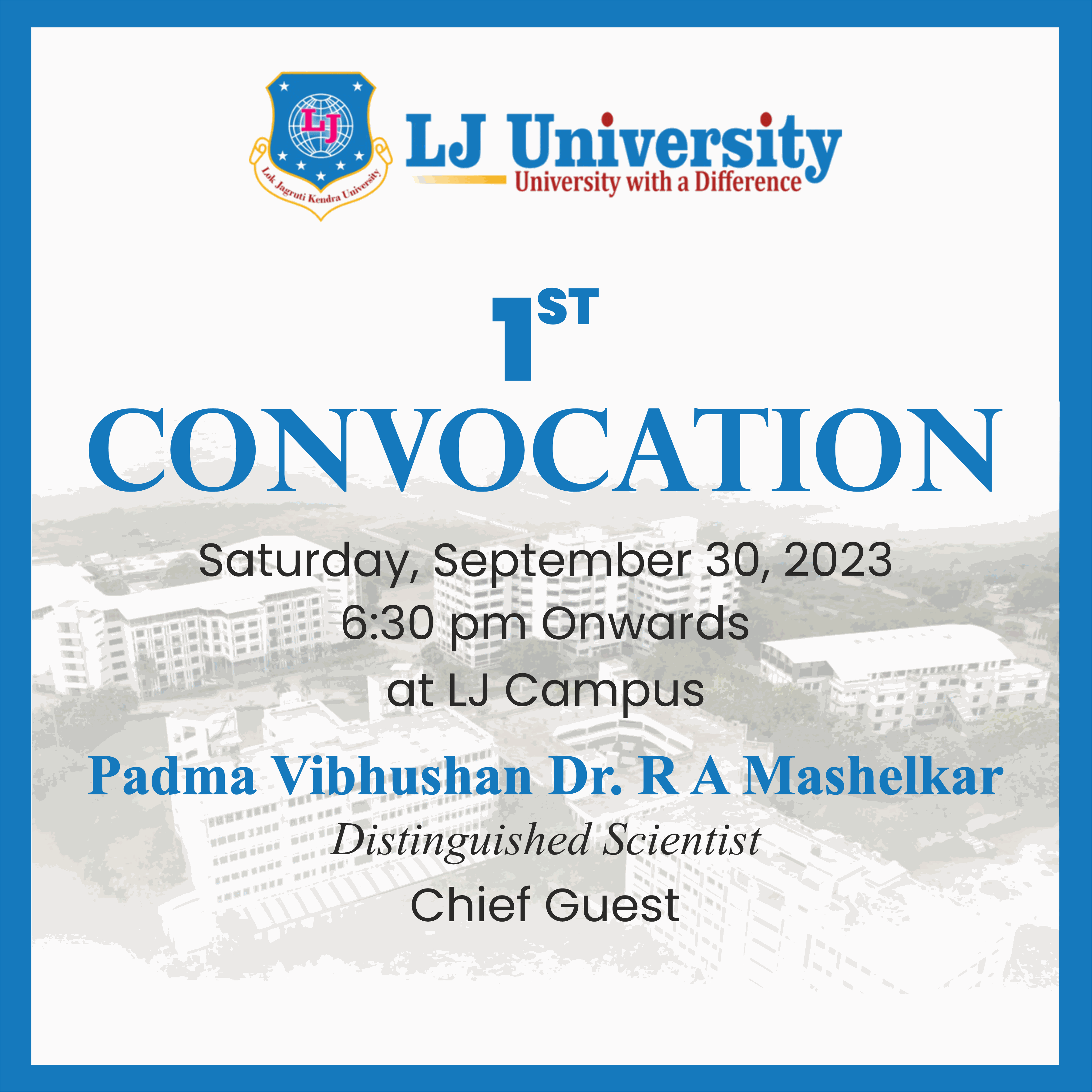 Convocation | Lok Jagruti Kendra University